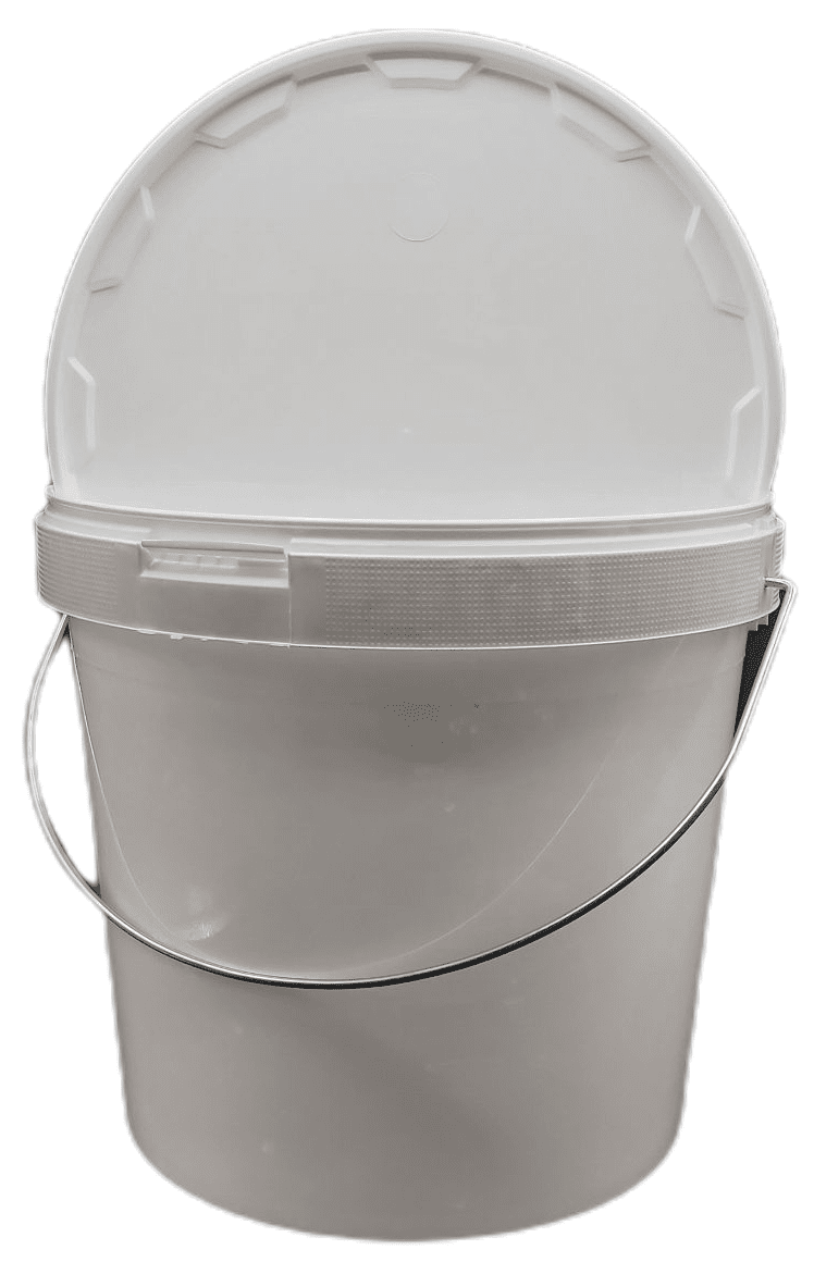 Bene Naturalproducts | 10L Kunststoffeimer inkl. Deckel – Lebensmittelecht & Flüssigkeitsdicht